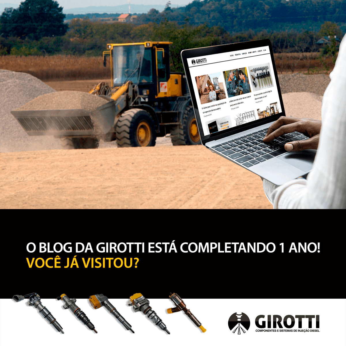 INFORMAÇÕES SOBRE MÁQUINAS PESADAS » Girotti Injeção Diesel
